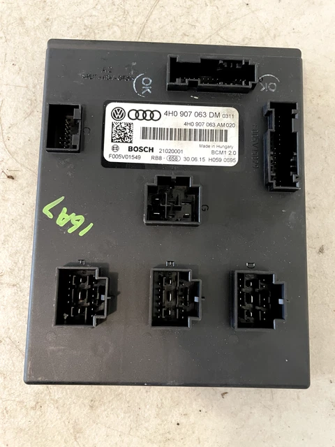 2012-2017 AUDI A6 S6 A7 S7 Body Control Module Bcm 4H0907063Dm $220.00 ...