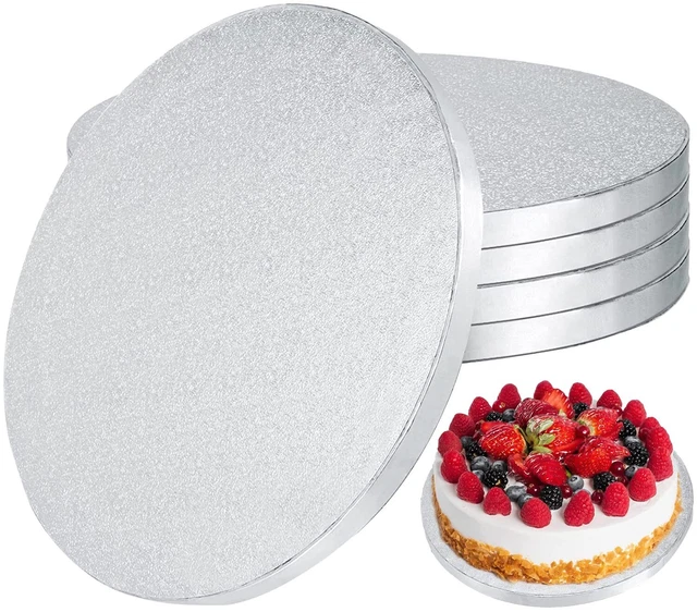 CAKE BOARD ROND Support Gateau Carton Semelle a Gateau 30cm Lot de 5 ...