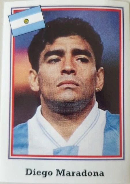 PANINI WORLD CUP Usa 94 Argentine Argentina Team Diego Maradona sticker ...