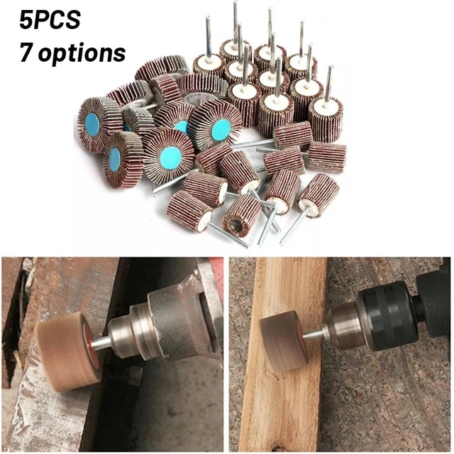 DISQUE DE ROUE rabat en papier de verre pour perceuse tige 6 mm am liorer votre EUR 7,84 ...