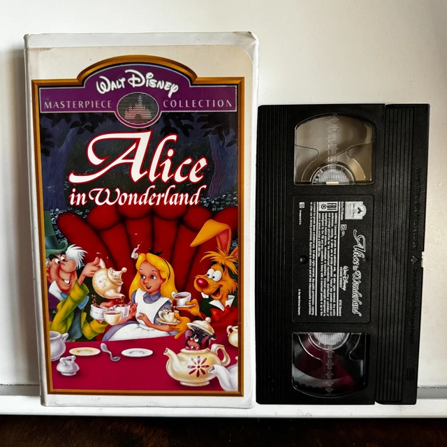 ALICE IN WONDERLAND 1951 VHS Tape Walt Disney Kathryn Beaumont Ed Wynn Animation £5.00 - PicClick UK