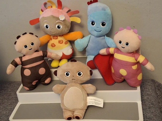 SET OF 5 In The Night Garden Plush Toys All VGC Official Licensed ...