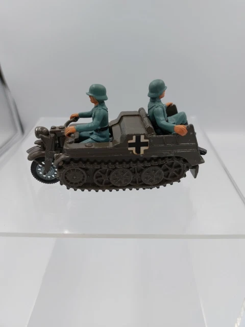 BRITAINS DEETAIL WW2 German Kettenkrad BMW Half-track Motorcycle (VGC ...