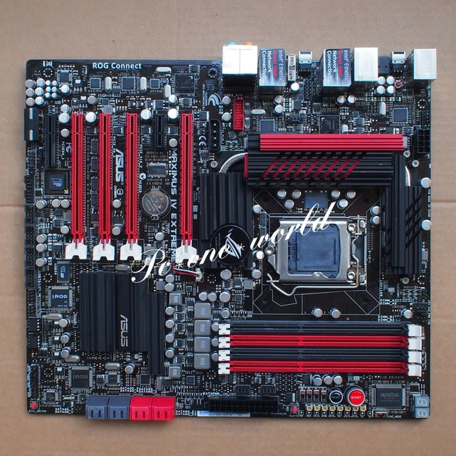 ASUS MAXIMUS IV EXTREME DDR3 LGA 1155 ROG ATX with I/O Shield ...