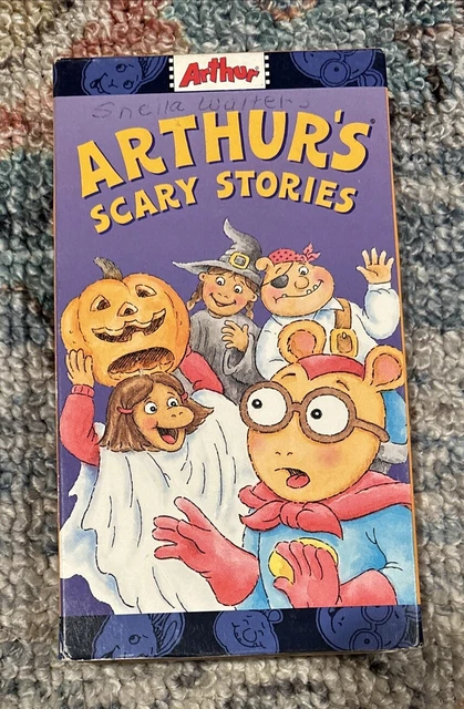 ARTHUR - ARTHURS Scary Stories VHS Tape 2000 Random House PBS Halloween ...
