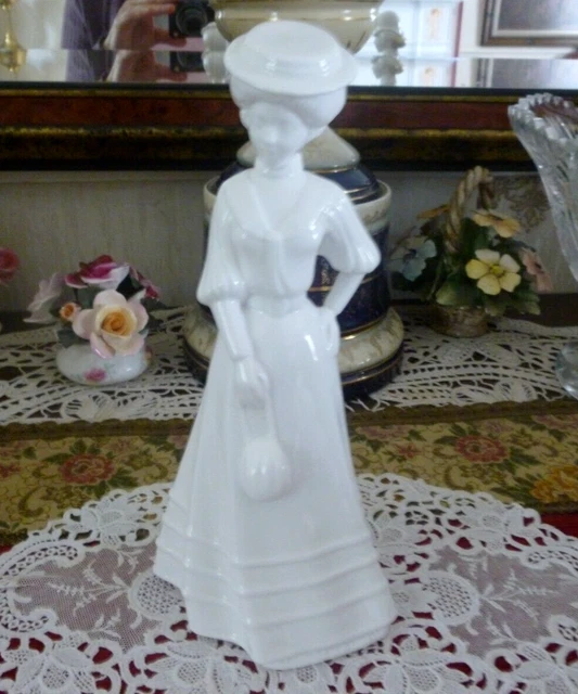 LILY BY PAULINE Shone - Spode Bone China - white gloss figurine - 22cm ...