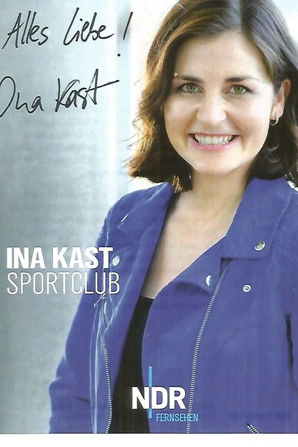 INA KAST Moderatorin handsigniert 2025 EUR 1,00 - PicClick DE