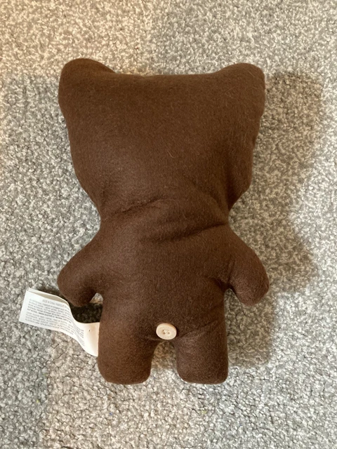 FUGGLER FUNNY UGLY Monster Mr Buttons Brown Felt £15.07 - PicClick UK