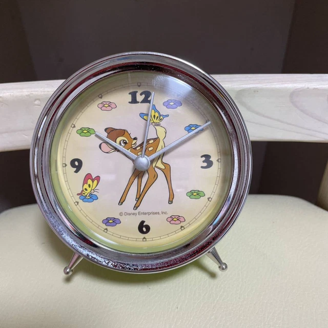 DISNEY BAMBI SEGA Antique Table Clock Collection Disney £44.66 ...