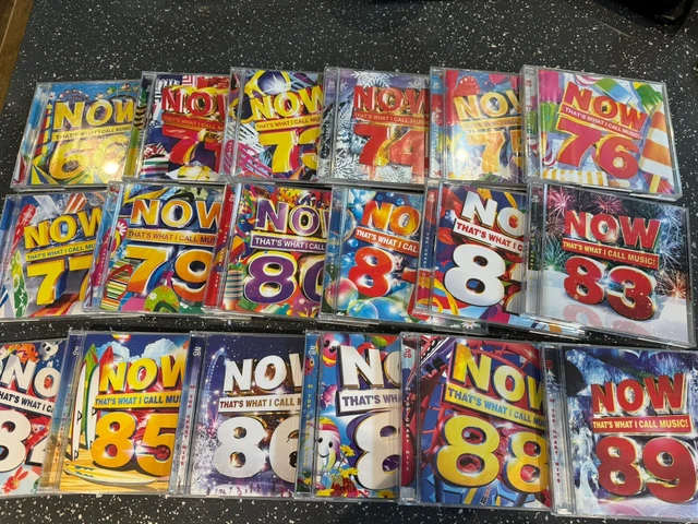 NOW THAT’S WHAT I Call Music Cd Bundle - Now 71-89 £9.99 - PicClick UK
