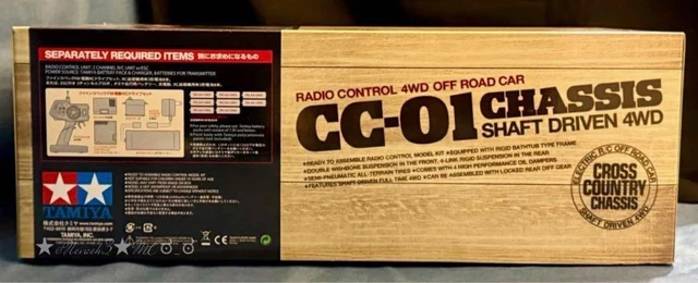 TAMIYA TOYOTA FJ Cruiser CC-01 Chassis with Painted Orange Body 1/10 ...