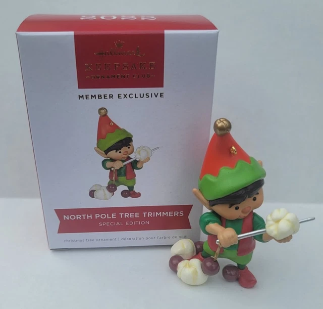 HALLMARK 2022 KOC Repaint Ornament NORTH POLE TREE TRIMMERS SPECIAL ... HALLMARK 2022 KOC Repaint Ornament NORTH POLE TREE TRIMMERS SPECIAL ...