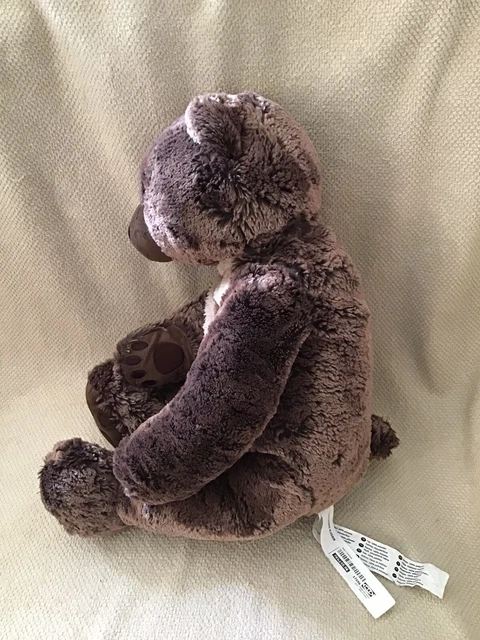 IKEA VANDRING BJORN Brown Bear Teddy Plush Soft Toy Comforter £24.99 ...