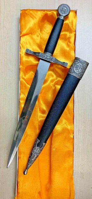 MEDIEVAL WARRIOR KNIGHT Fantasy Short Sword knife w/ Sheath $25.00 ...