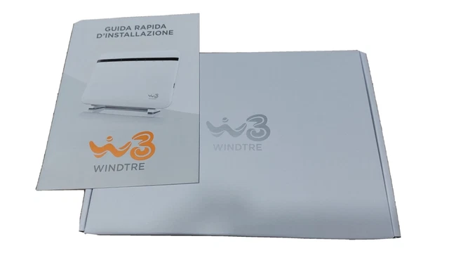 MODEM WIFI 6 Wind Tre 3 Hub ZTE ZXHN H389X FIBRA FTTH ADSL FTTC ...