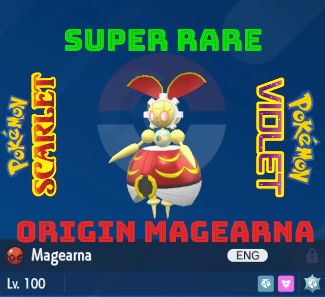 SELTENE ORIGINALFORM MAGEARNA EVENT Pokémon scharlachrot/violett EUR 3 ...