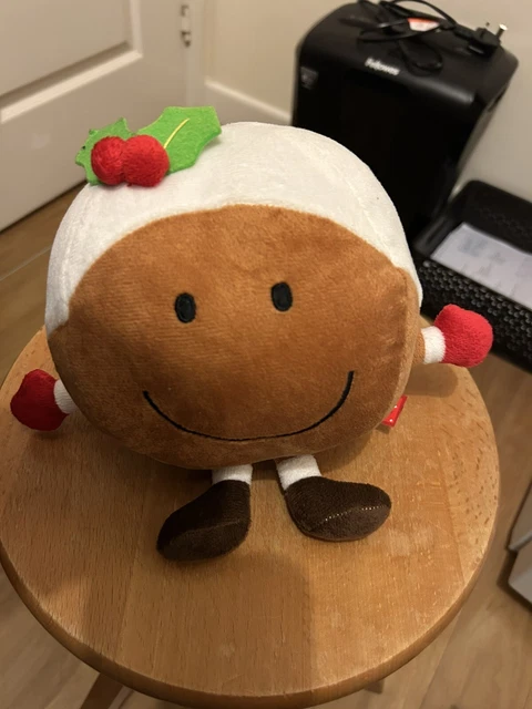 CARD FACTORY CHRISTMAS Pudding Soft Plush Toy 9" Christmas Cuddles £11. ...