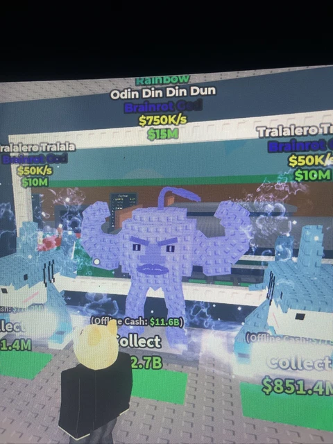 ROBLOX STEAL A Brainrot Diamond Odin Din Din Dun £6.96 - PicClick UK
