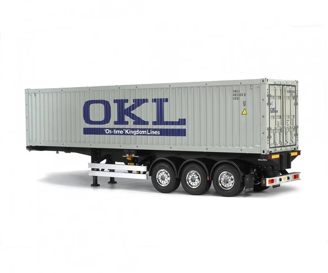 TAMIYA 300056377 - 1:14 RC 40Ft Container 3A Trailer OKL - New £445.32 ...