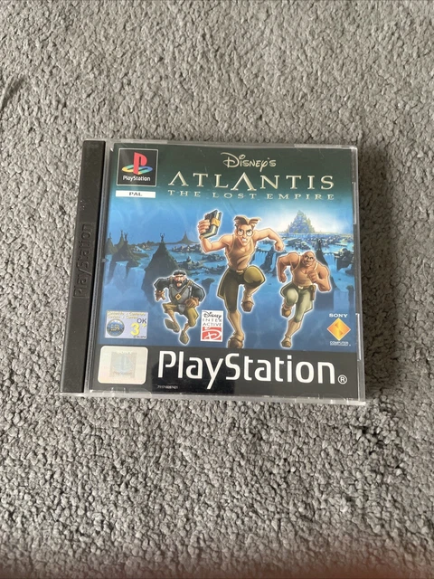 ATLANTIS: THE LOST Empire Disney PS1 (COMPLETE) black label Sony ...