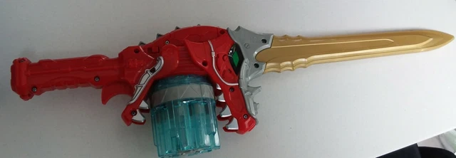 POWER RANGERS DINO Charge Super Drive Sword Saber Rotating Barrel ...