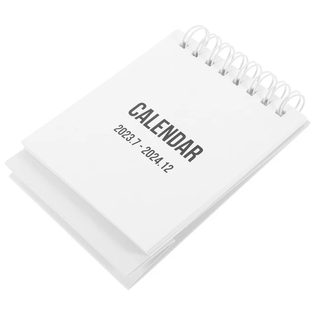 CALENDRIER PAPIER MINI-CALENDRIER De Table Chevalet Bureau Petit EUR 6 ...