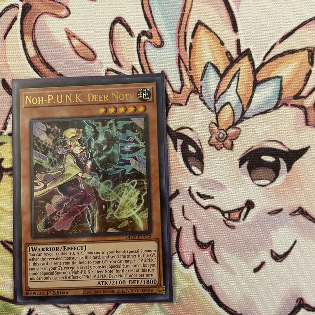 YU-GI-OH! TCG NOH-P.U.N.K. Deer Note Dimension Force DIFO-EN022 1st ...