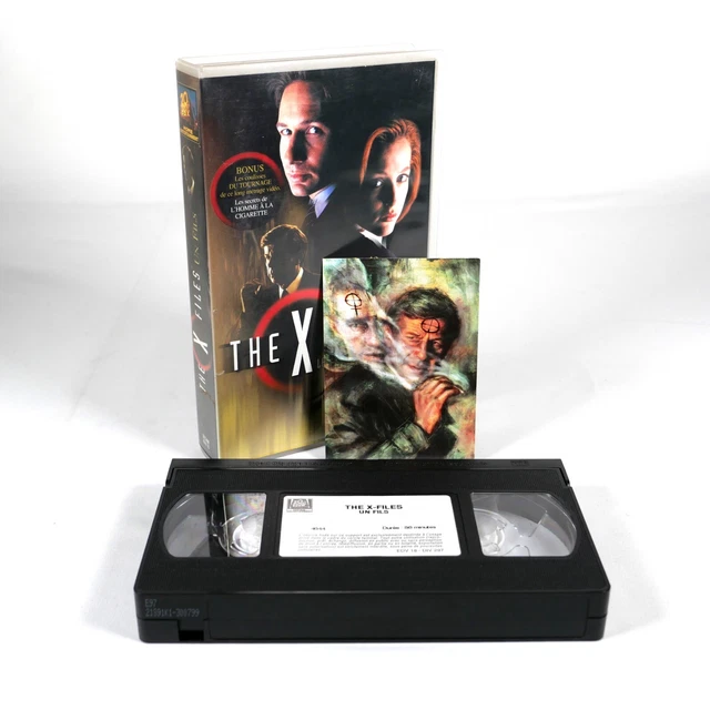 CASSETTE TAPE VIDEO VHS THE X-FILES Un Fils 20th Century Fox Carte 1999 ...