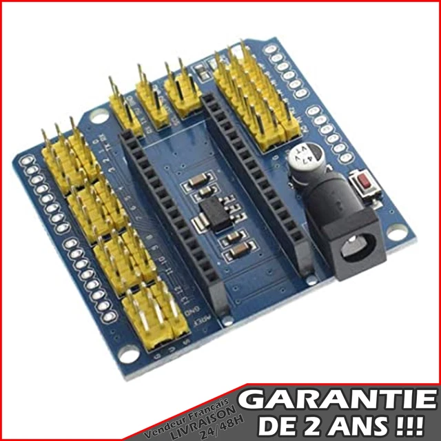 I/O CAPTEUR SHIELD Carte D'extension Board Atmega328P Arduino Nano [625 ...