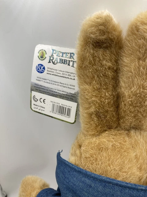 PETER RABBIT BY Frederick Warne And Co Beatrix Potter 14” 36cm Soft Toy ...