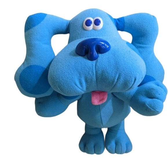 VINTAGE 1997 TALKING Blue Dog from Blues Clues - Working $36.36 ...