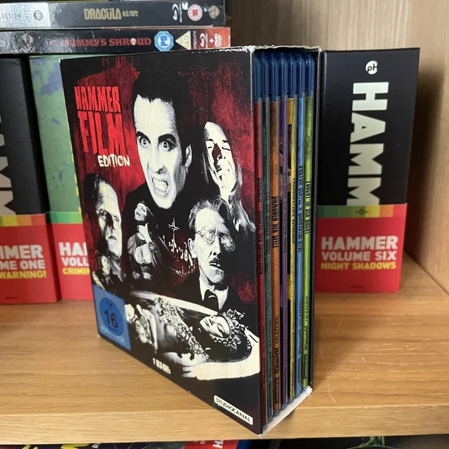 HAMMER HORROR X7 Blu-ray Boxed Set Region B UK Friendly EUR 71,88 ...