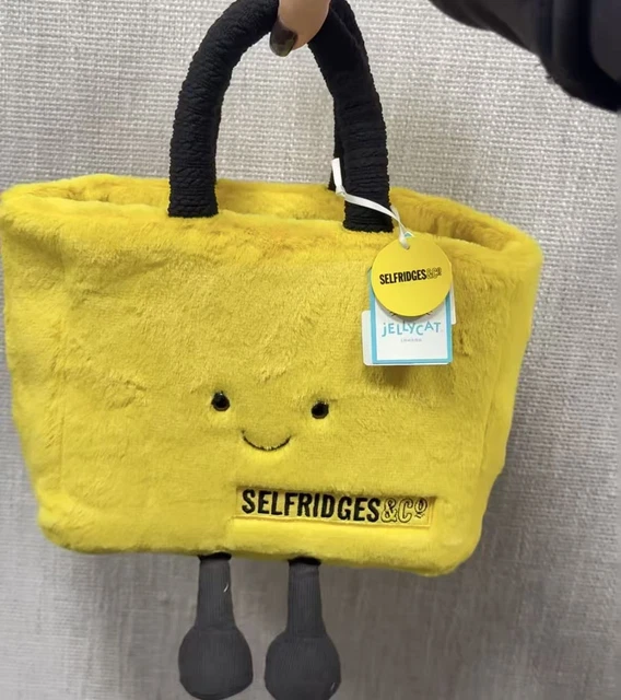 JELLYCAT X SELFRIDGES Limited Edition 2026 Joint-Design Shopping Bag ...