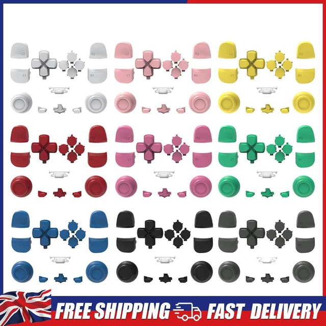 FOR DUALSENSE REPLACEMENT Button Full Set for PlayStation 5 PS5 ...