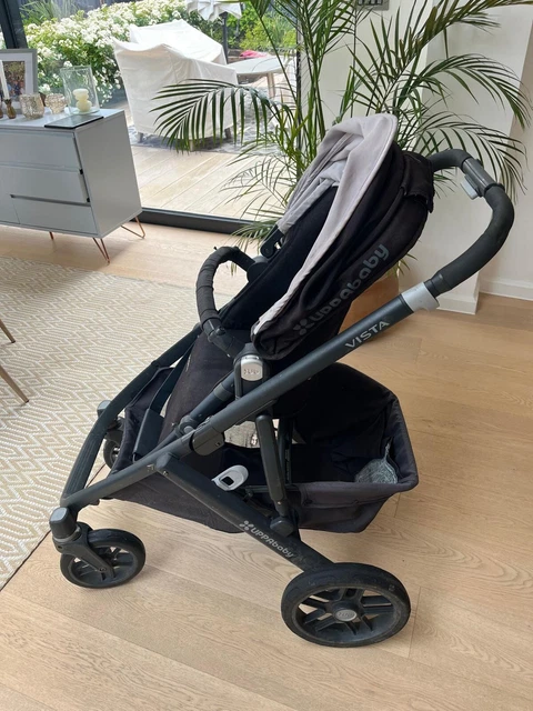 UPPABABY VISTA V2 Pram with Seat and Bassinet £100.00 - PicClick UK