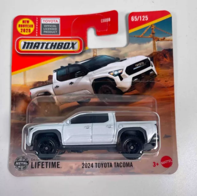 MATCHBOX 2025 MAINLINE - 65/125 - 2024 Toyota Tacoma - JBR28 £1.99 ...