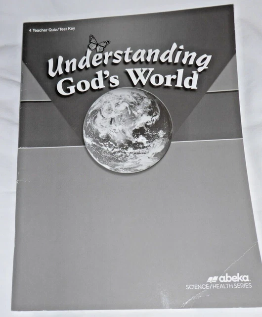 ABEKA UNDERSTANDING GOD'S World Grade 4 Teacher Quiz/Test Key $0.99 ...