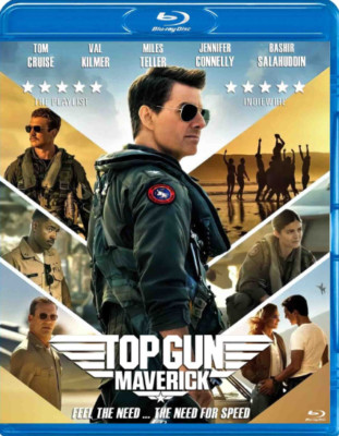 TOP GUN: MAVERICK Blu-Ray DVD 2022 Free Shipping £19.74 - PicClick UK