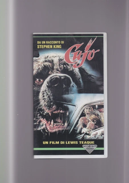 RARE VHS STEPHEN King Cujo Fonit Cetra Lewis Teague £20.98 - PicClick UK