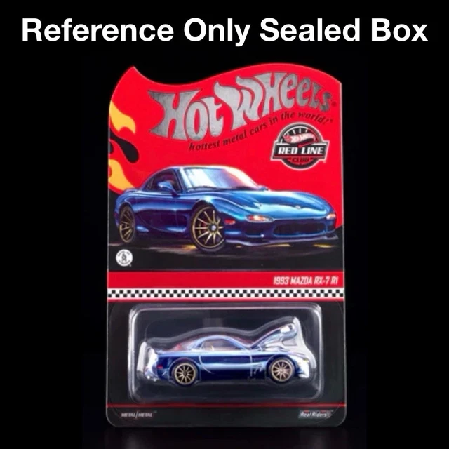 2025 HOT WHEELS 🔥 RED LINE CLUB RLC EXCLUSIVE 🔥 1993 Mazda RX-7 R1 ...