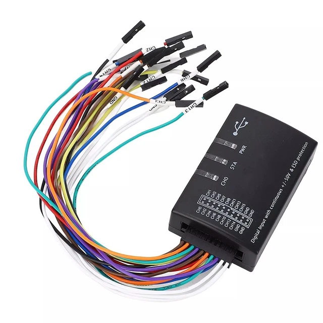 LOGIC ANALYZER USB Interface with 100M Sampling Rate for Various ...