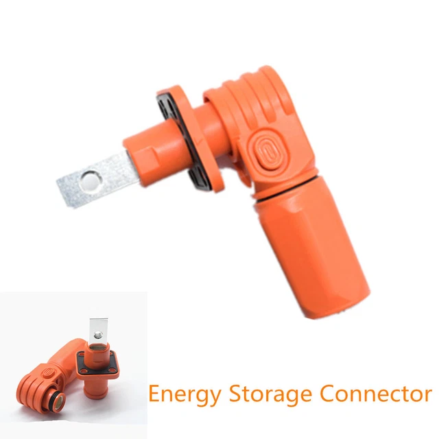 ORANGE BATTERY ENERGY Storage Connector 120A Quick Plug Terminal Flame ...