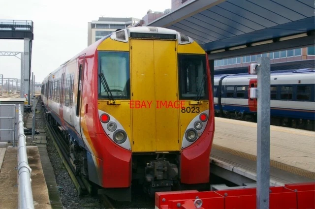 PHOTO SWT Class 458 Juniper Units At Reading No 8023 £1.75 - PicClick UK