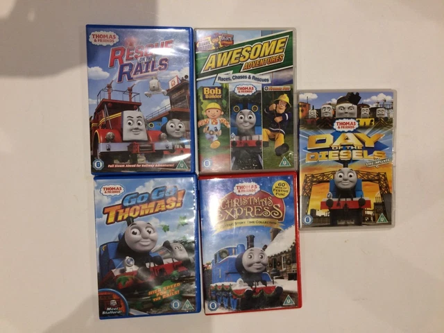 THOMAS THE TANK Engine Dvd bundle £14.99 - PicClick UK