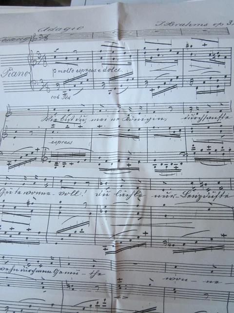 KAISERREICH ARCHIV N5 5115 Johannes Brahms 1933-1897 Bild Michalek ...