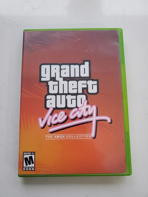 GRAND THEFT AUTO Vice City GTA The Xbox Collection Edition, SOLO ...