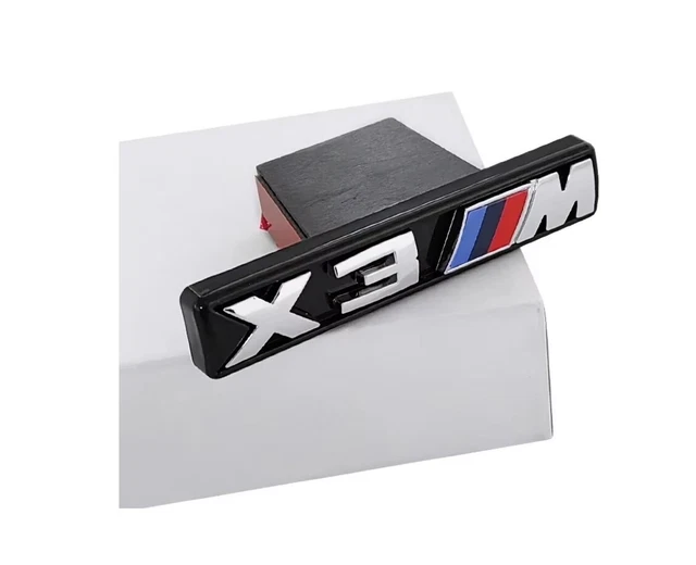 BMW X3 EMBLEME, Logo, calandre, grille radiateur X3 M Chrome EUR 34,90 ...