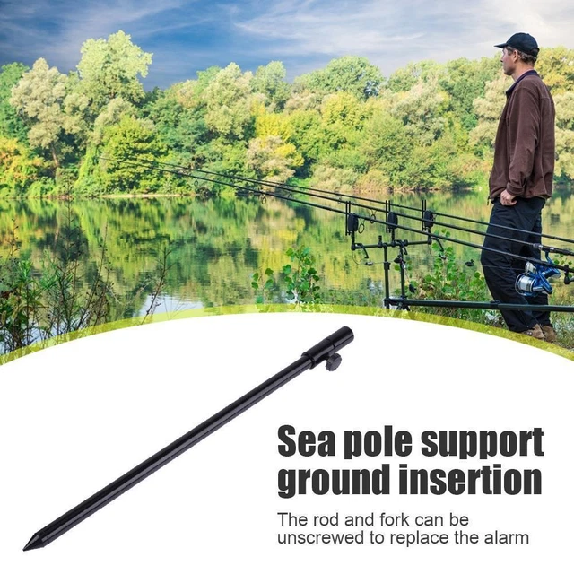 CARP FISHING BANK Stick Adjustable Bankstick Bite Alarm Extension Rod ...