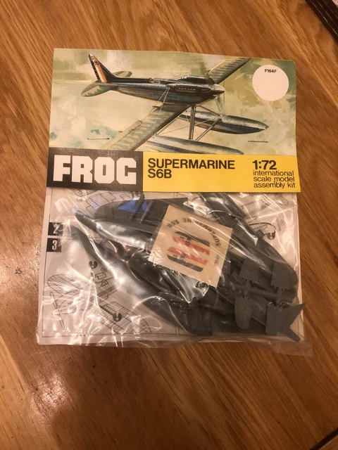 VINTAGE FROG 1/72 scale Supermarine S6B Model kit.(17) £6.00 - PicClick UK