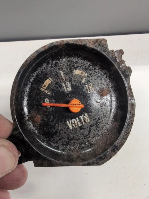 73-87 CHEVY GMC Volts Voltage Battery GAUGE C10 C20 C30 K5 K10 K20 K30 ...